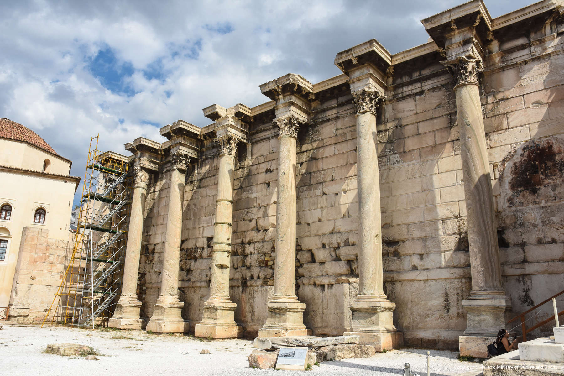 Virtual Tour - Athens - Library of Hadrian | Yougoculture