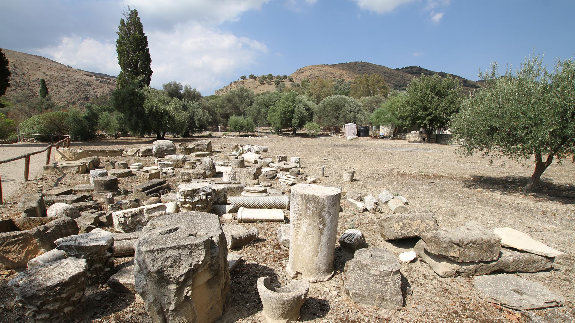 Virtual Tour - Crete - Archaeological site of Gortyna | Yougoculture